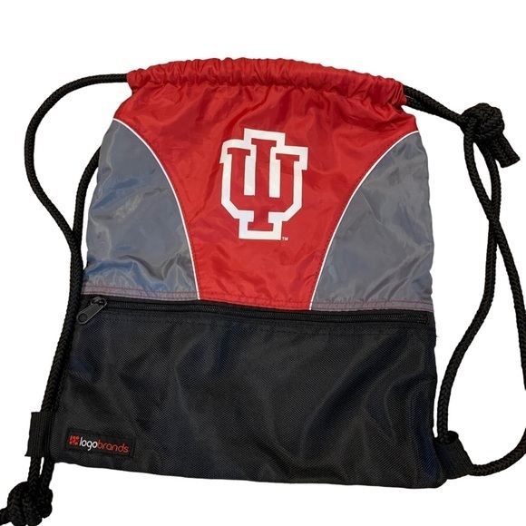 Logo Brands | Bags | Iu Indiana University Polyester Canvas Backpack ...